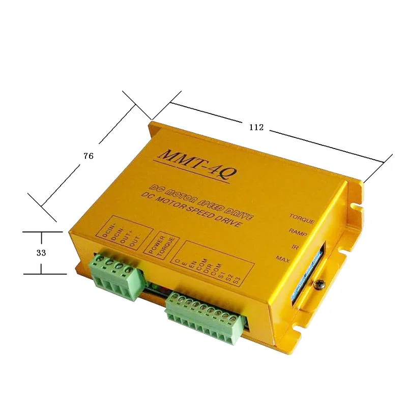 24v Pwm Brush Dc Motor Controller 24v 200w Dc Motor Speed Controller ...