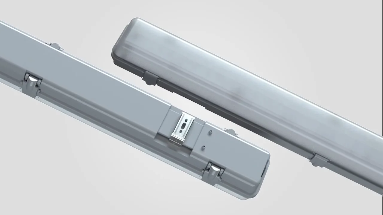 Saa Emergency Rechargeable Tri-proof Light Batten Fixture Led ...