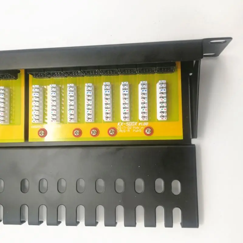 Wholesale Cat6 Shielded Patch Panel 24-port 1u 90 Degree Top-entry ...