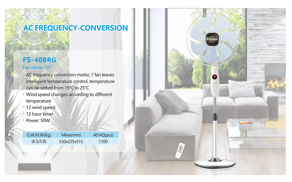 Remote Control Included Stand Fan 16 Inch| Alibaba.com