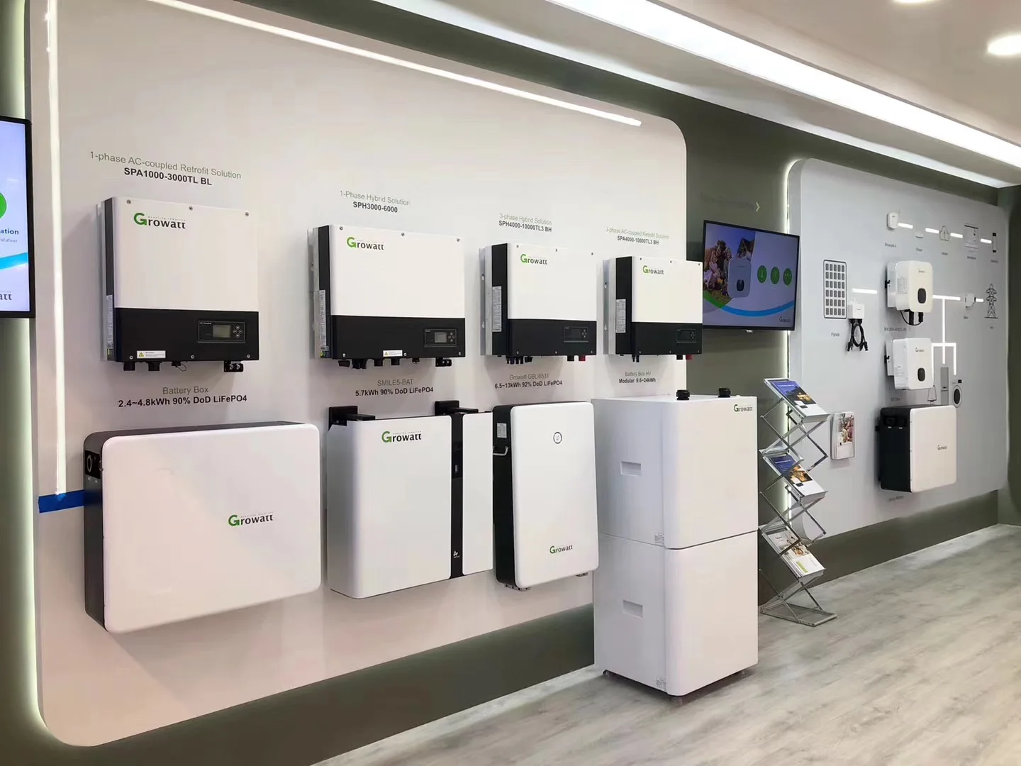 Growatt 12000w Spf 12000t Dvm 48v Mppt 80a Wifi Device Solar Power Off ...