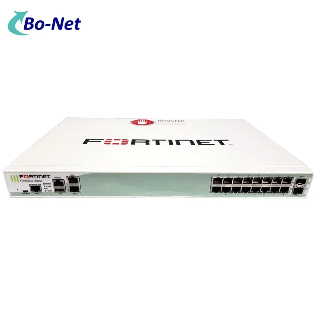 Nouveau Fortigate Fg-200e 200e Série 18 X Ge Rj45 Fortinet Pare-feu De ...