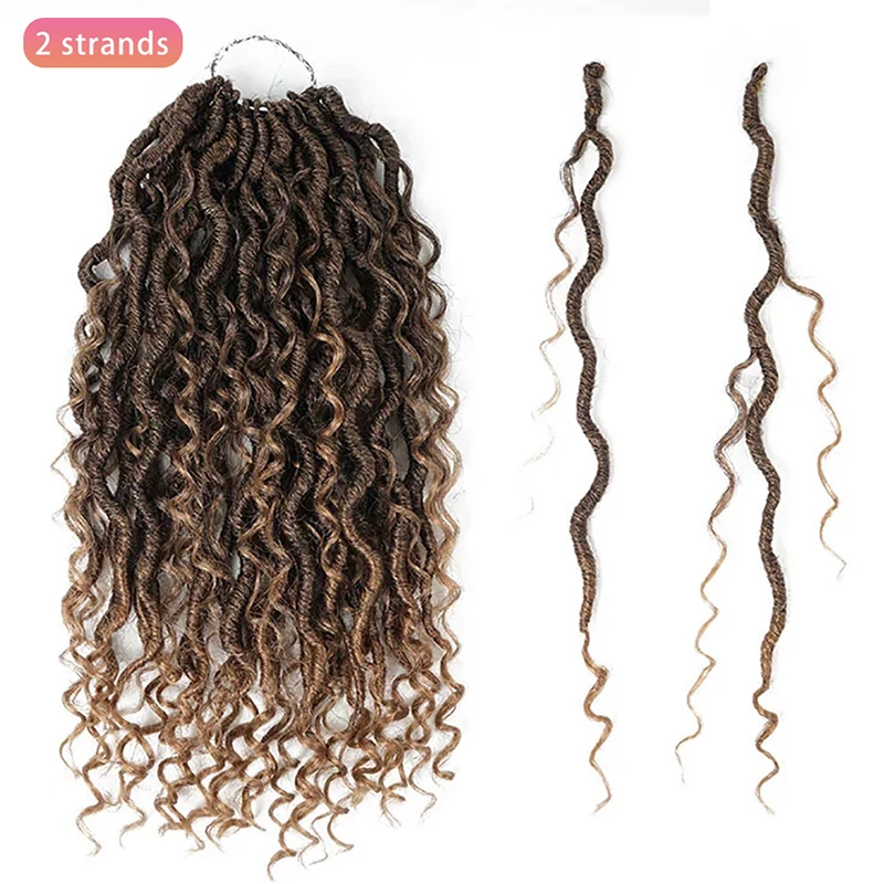 River Locs Crochet Braids Twist Hair Natural Deep Faux Locs Crochet ...