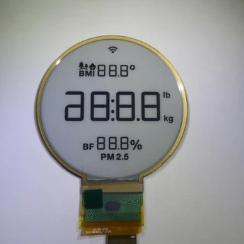 Low Price 3.9" 122 Segments Round Spi Color Epaper Display Eink Round Display - Buy 3.9" 122 ...