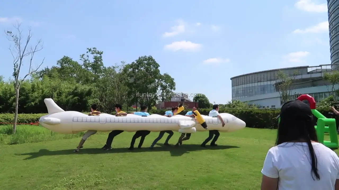 Interactive Team Building Games Inflatable Inflatable Ladder Race ...