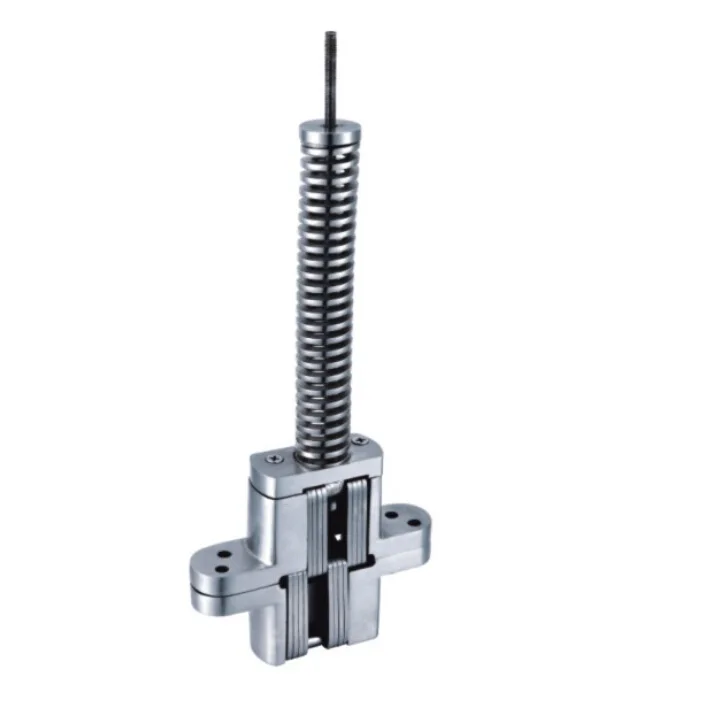 Stainless Steel 360 Degree Rotary Pivot Hinge Door - Silver