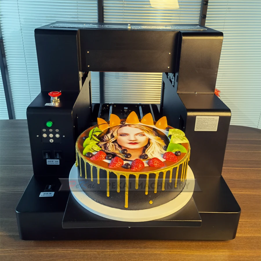 A3 Inkjet Edible Cake Printer for Custom Birthday Toppers, ODM