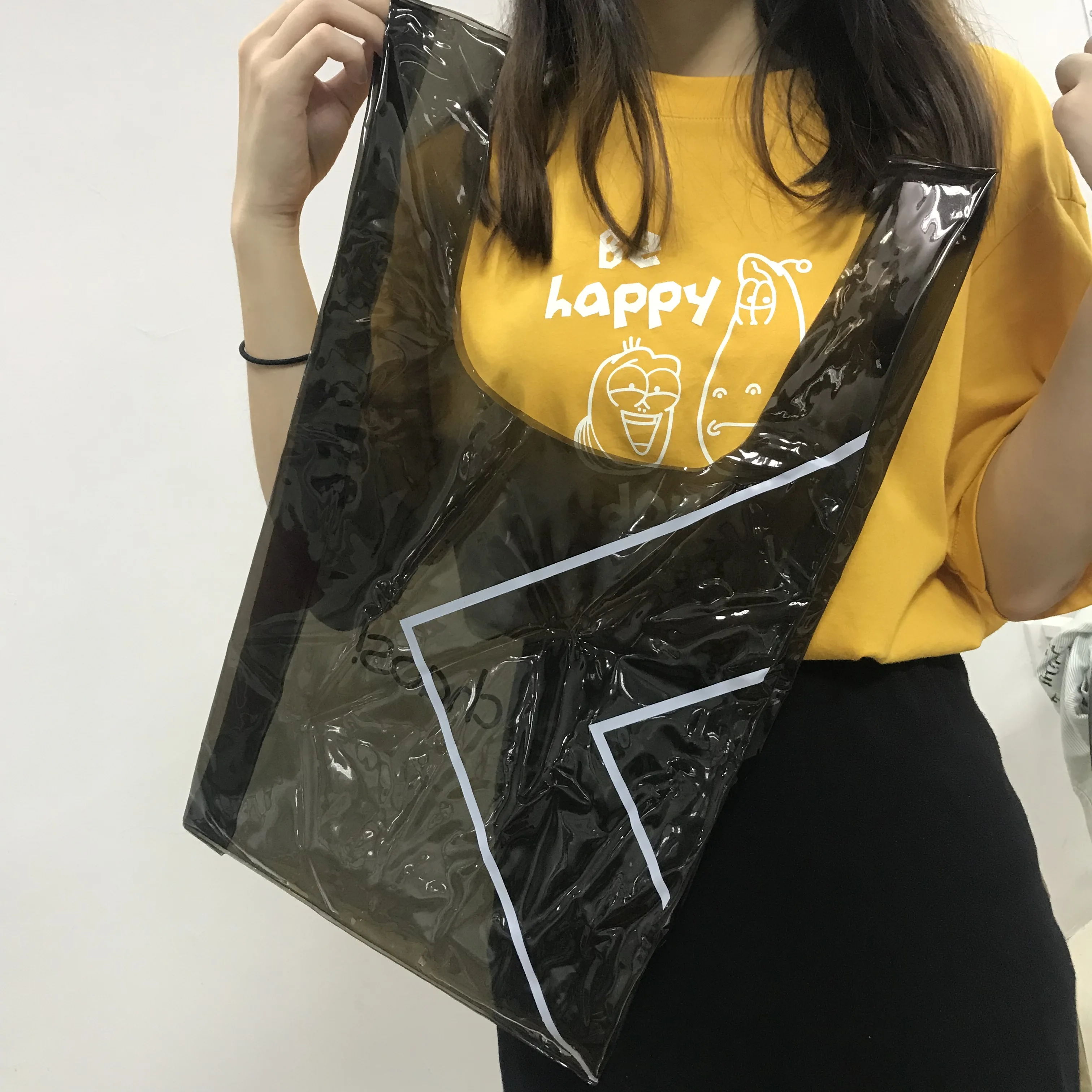 Custom Environmentally Degradable Tpu Transparent Clothing Plastic ...