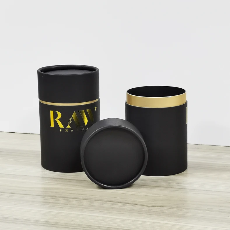 Emballage Rond - Luxury Cylinder Packaging Tube Paper Box