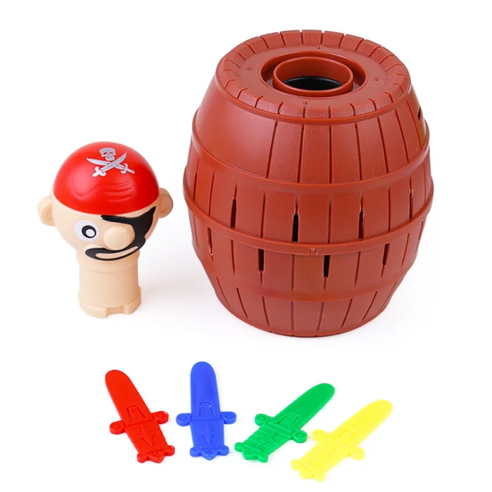 Pirate Barrel Game Pirate Funny Barrel Novelty Toy Bucket Lucky Stab ...
