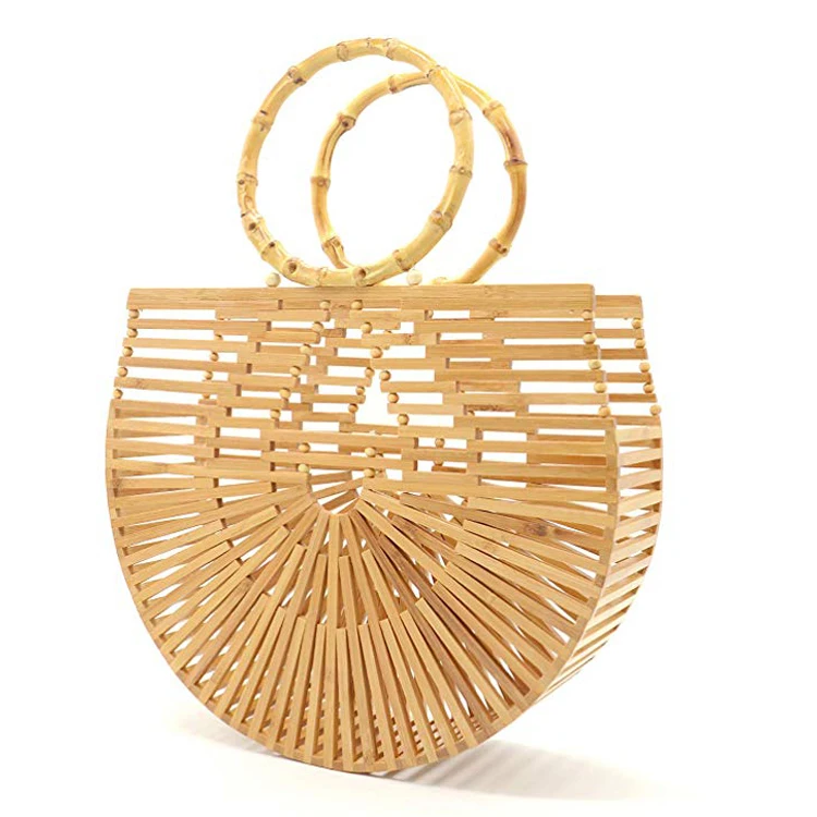 Bamboo Handbag Lady's Change Purse,Casual Handbag - Buy Bamboo Handbag ...