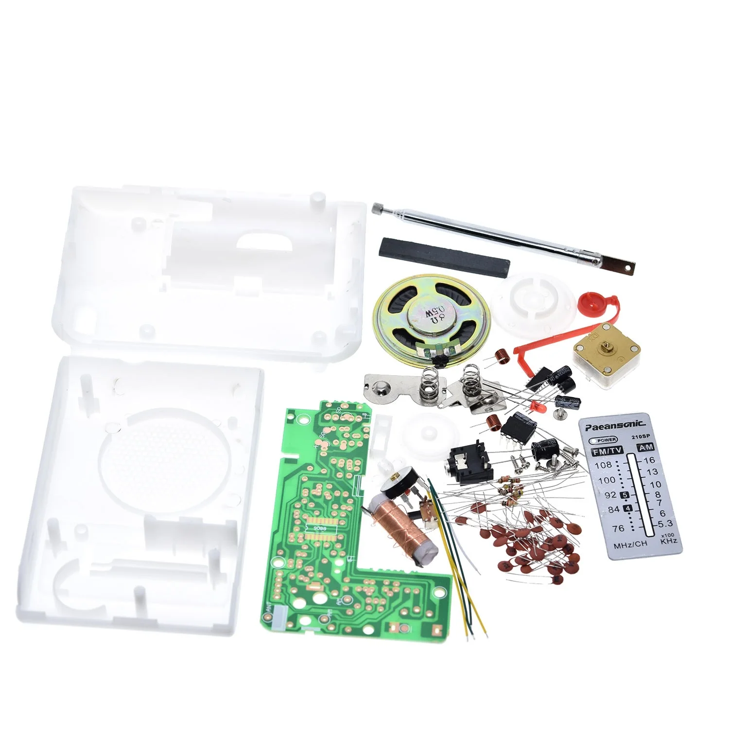 CF210SP AM/FM Stereo Radio Kit - DIY Electronic Assembly