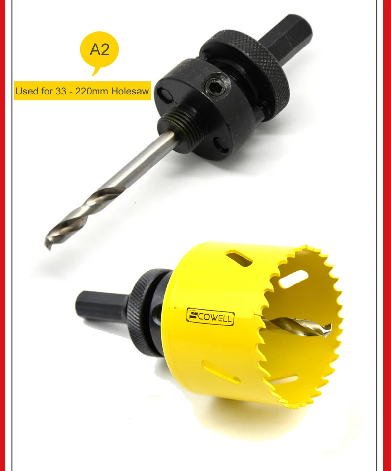 HSS Bi-Metal Hole Saw Sets - Precision Cutting Tools