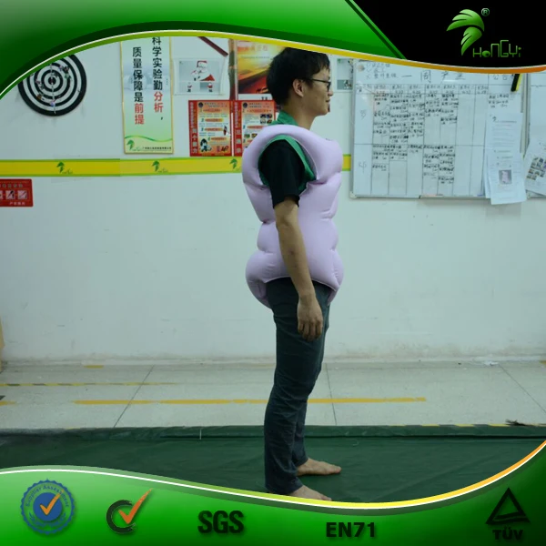 Inflatable Vest Hongyi Inflatable Suit Pink Inflatable Swimsuit
