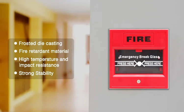 Fire Call Point - Emergency Manual Call for Alarm Systems