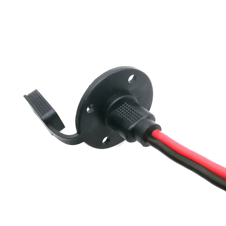 SAE Power Socket Sidewall Port Connector - Dual-Core Solar