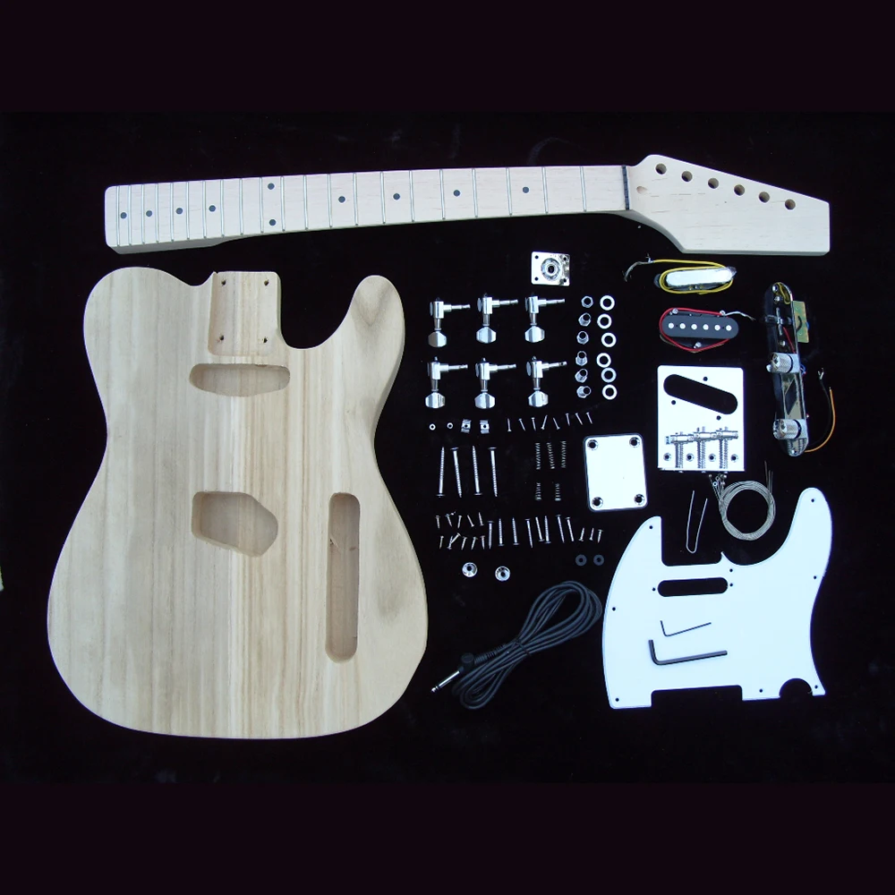China Electric Guitar Supplier 6 Strings Diy Electric Bass Guitar Kits ...