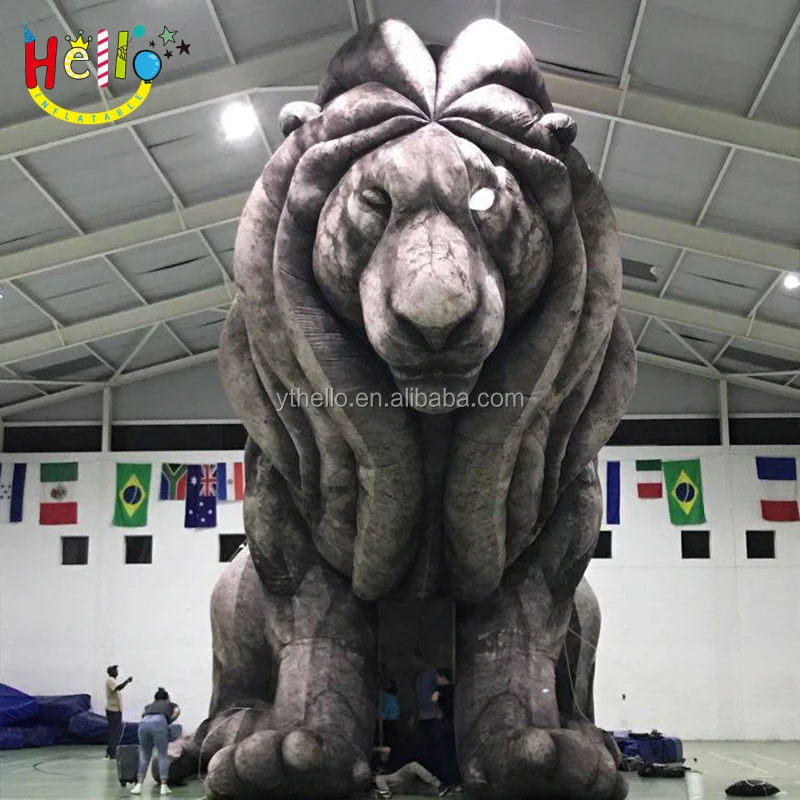 Inflatable Lion King Giant Wild Lion Model - Buy Inflatable Wild Lion ...