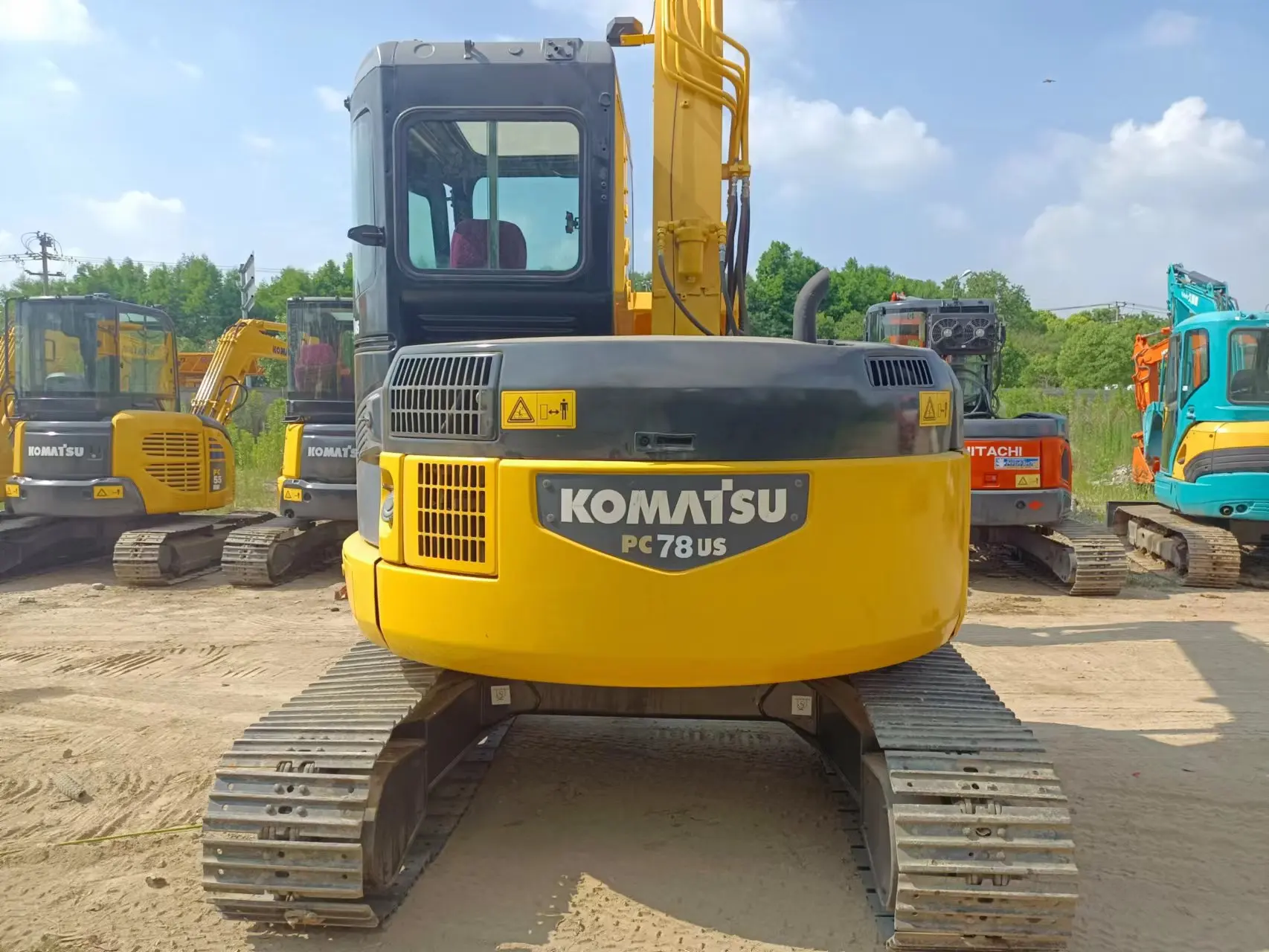 Komatsu PC 78US Mini Excavator - Low Price, High Performance
