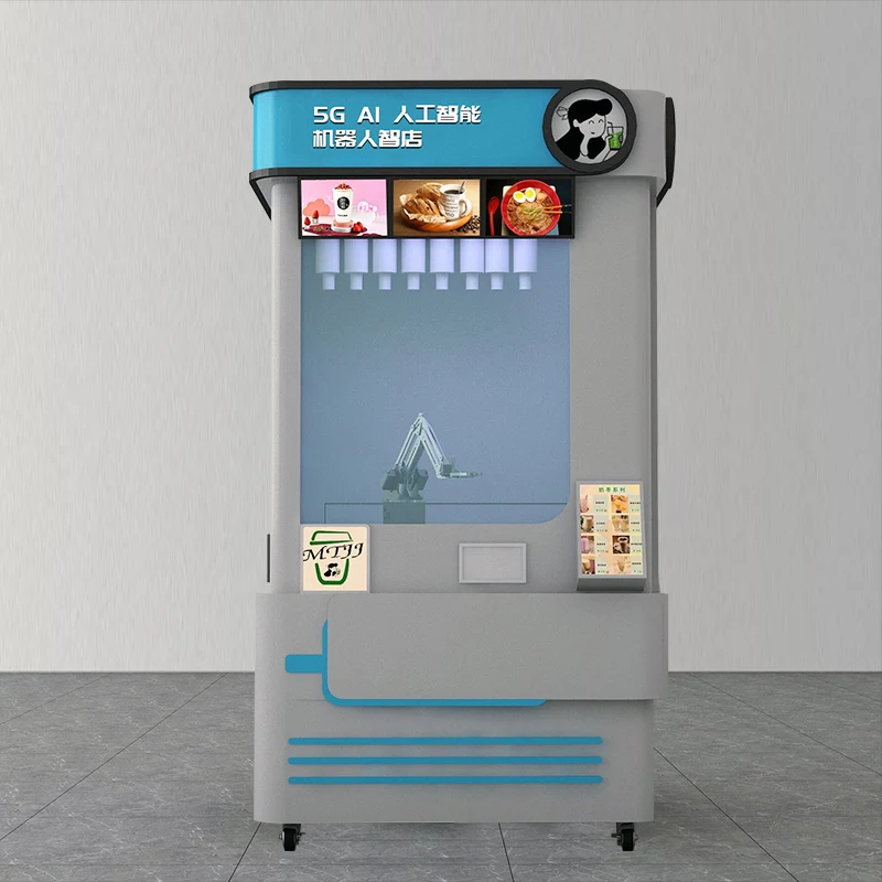 Bubble Tea Vending Machine with Smart System & Touch Screen - OEM