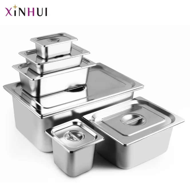 Stainless Steel Gastronorm Containers - Durable & Versatile