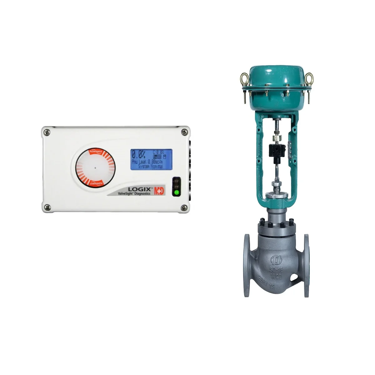 China Brand Control Valve With Flowserve Valve Logix 520md Digital ...