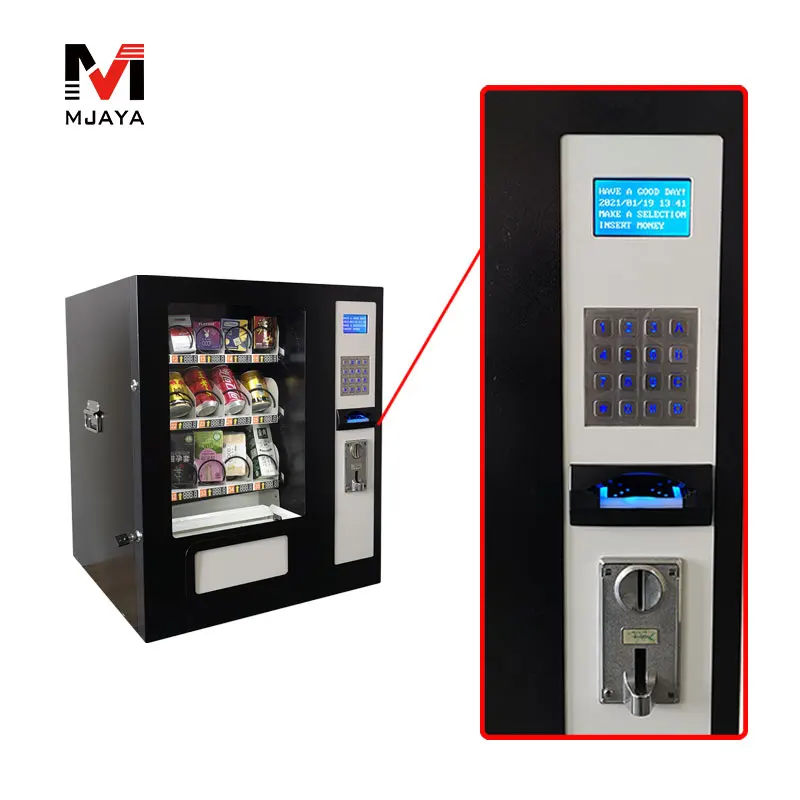 Small Snack Vending Machine with 15 Selections & Customizable OEM