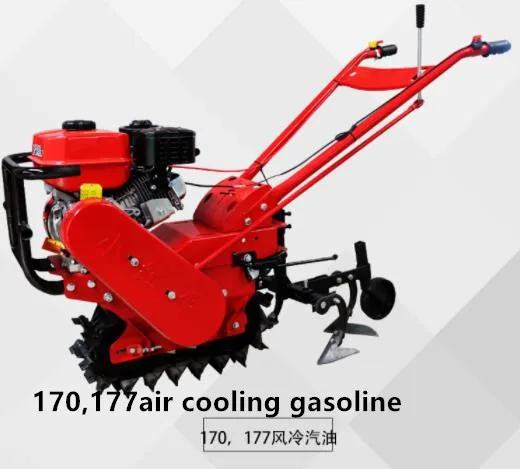 Small Plough Machine Agricultural Mini Chain Track Micro-tiller ...