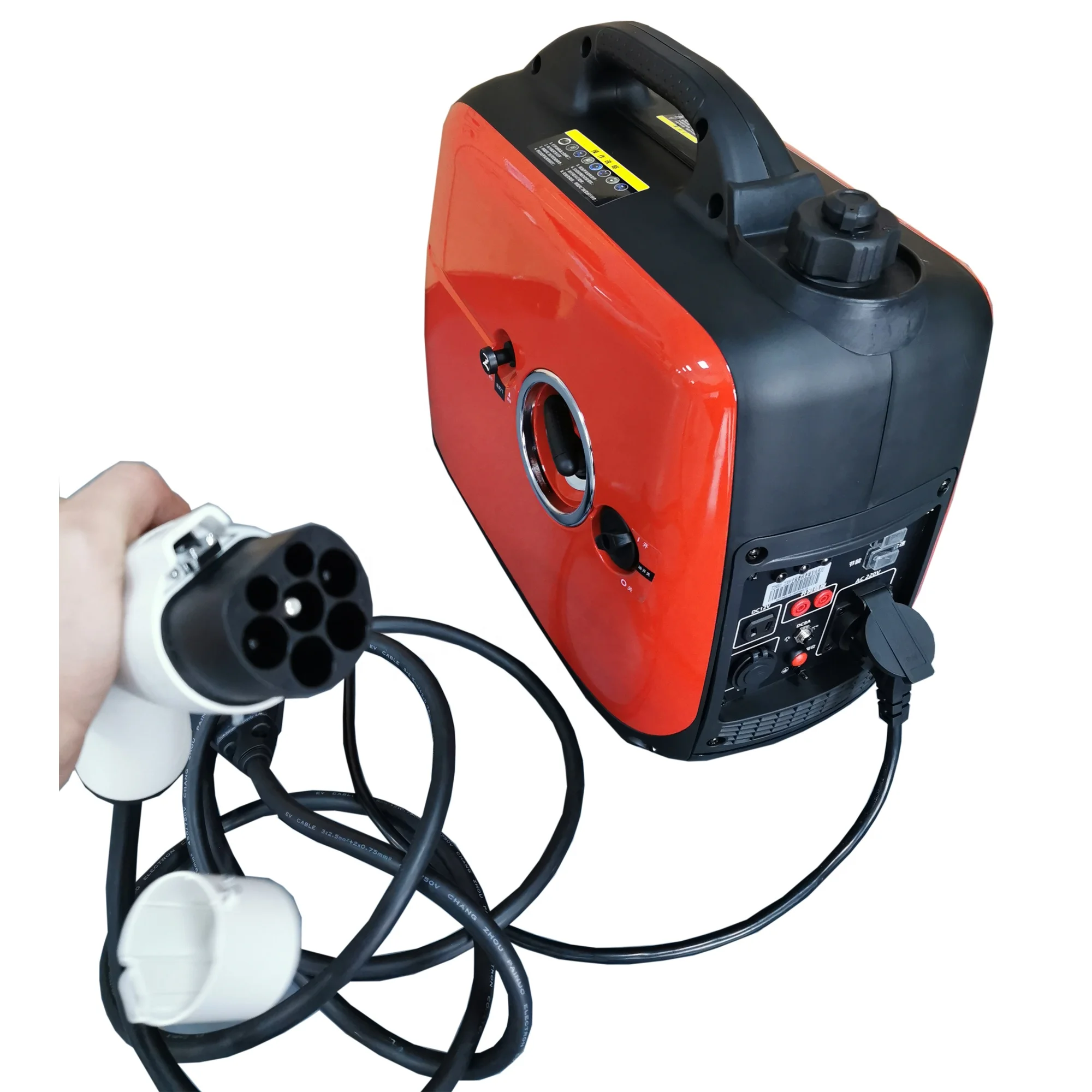 Emergency Extended Range Portable Charging Station for Tesla