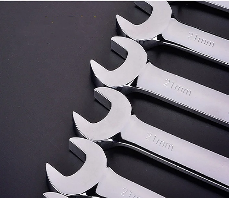 Custom 8-22mm Open End Crowfoot Wrenches And Open Spanner - Buy ...