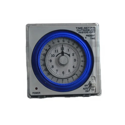 TB-37 Manual Analog Mechanical Clock Timer Switch