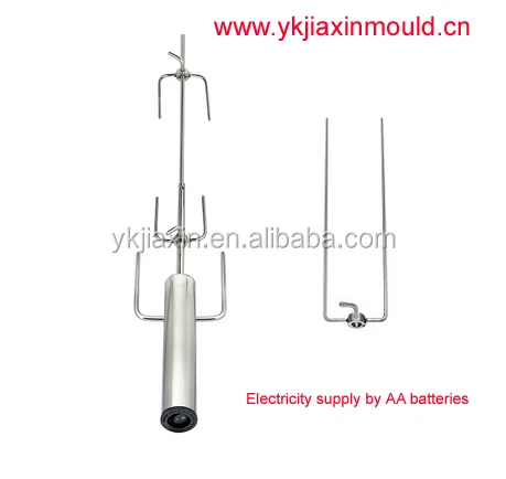 Deluxe Automatic Charcoal Cordless Spit Kit - Portable Electric ...