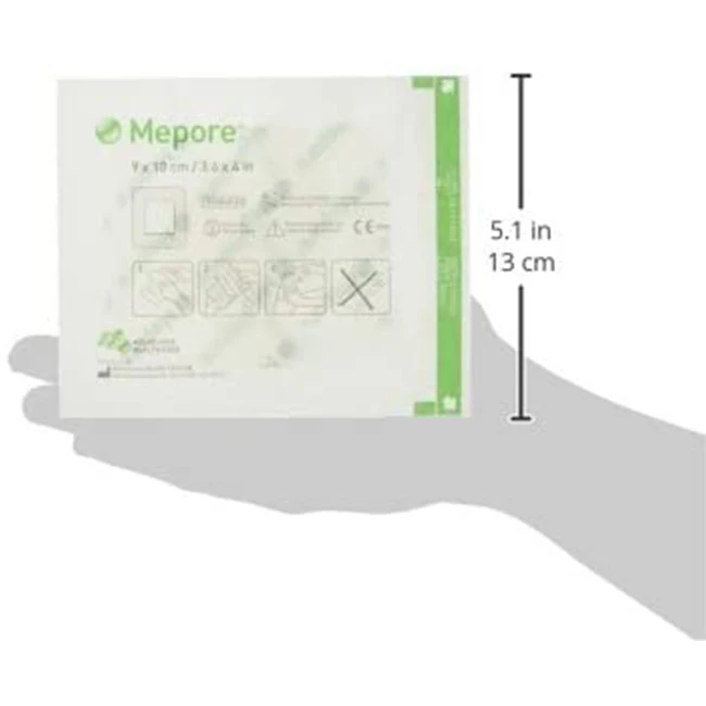 Mepore Dressing 9cm X 10cm - Pack of 50 for Exuding Wounds