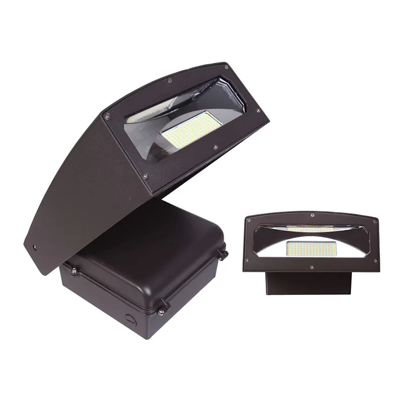 Built In Photocell Sensor Mini Wall Pack Fixture Led Light 35w ...