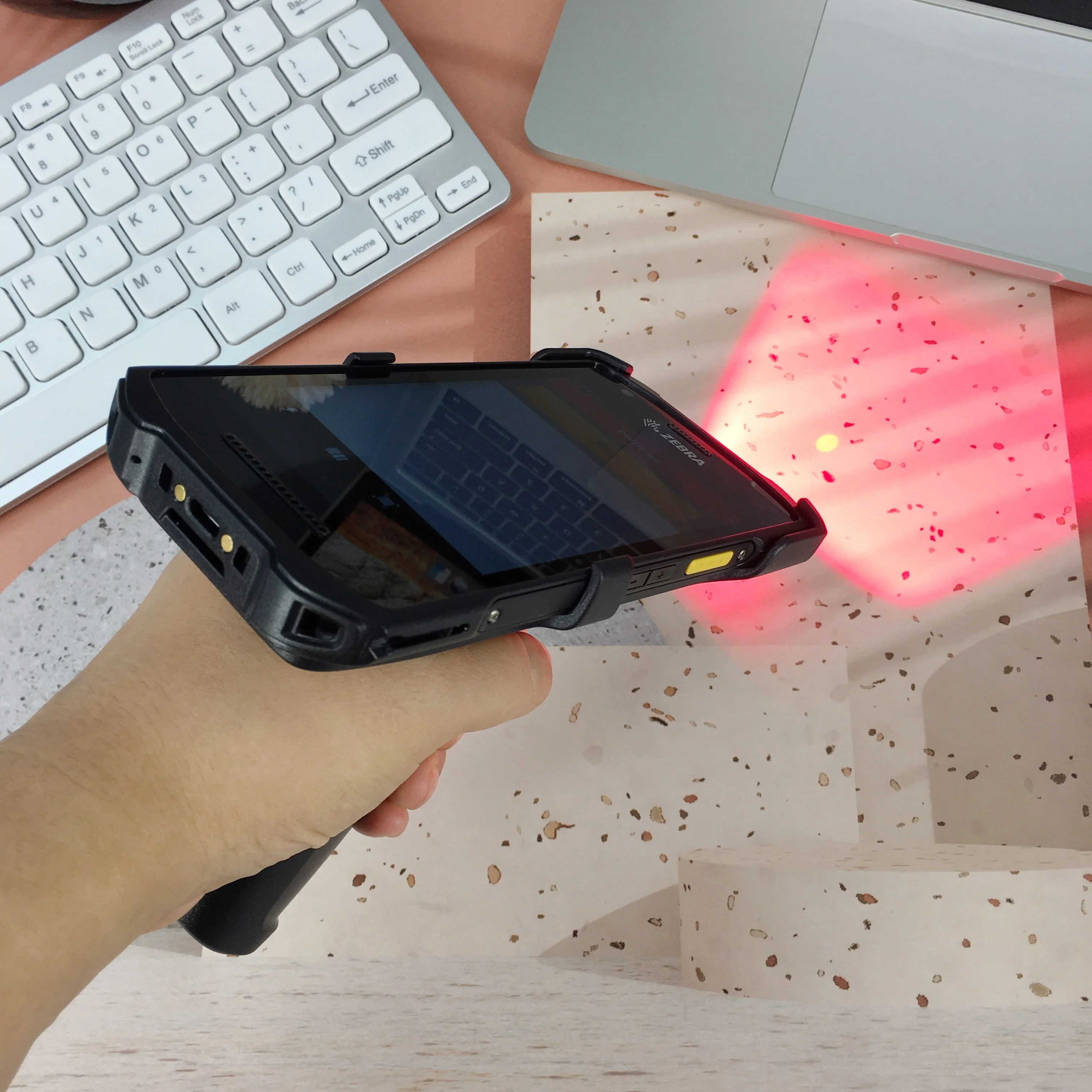 TC21 PDA Pistol Grip Trigger Handle for Rugged Android Scanner