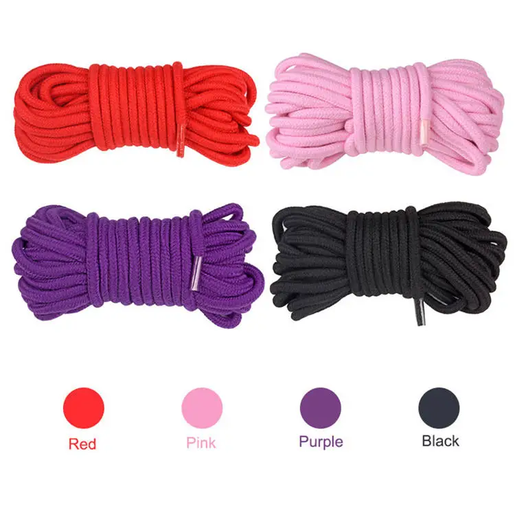 Hm 10m Sexual Rope Sm Bondage Restraint Rope For Couples Sex Adults Game Japanese Tied Bdsm Soft ...