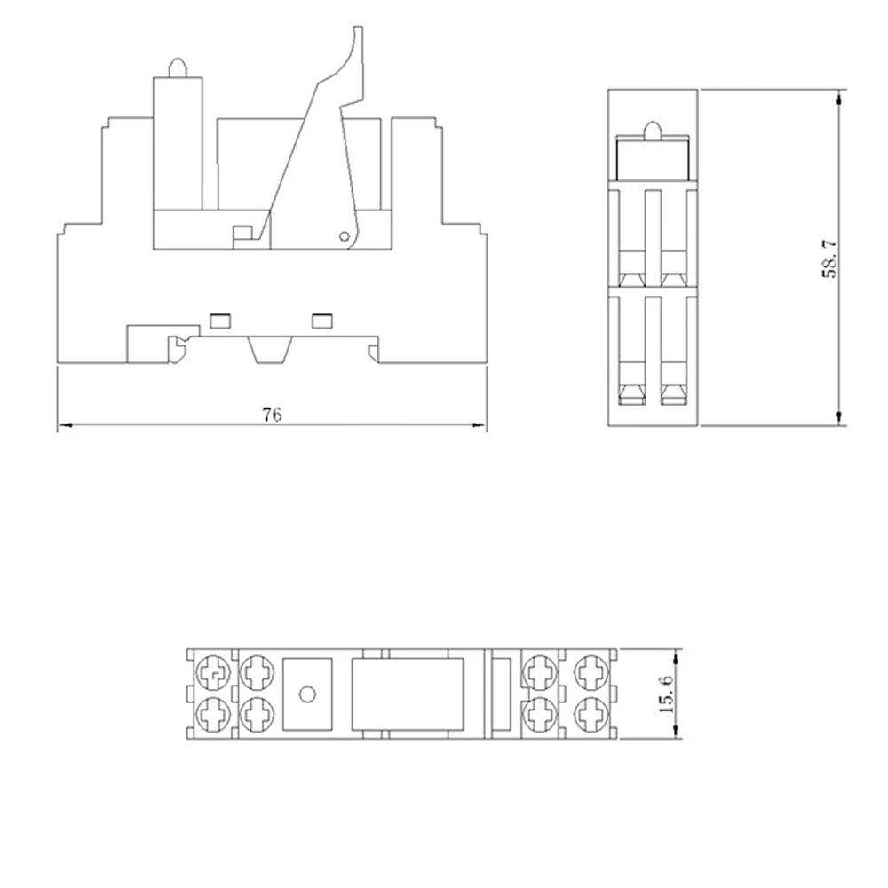 Taidacent Solid State Relay - 3V to 30V Input, 0-50V DC Output