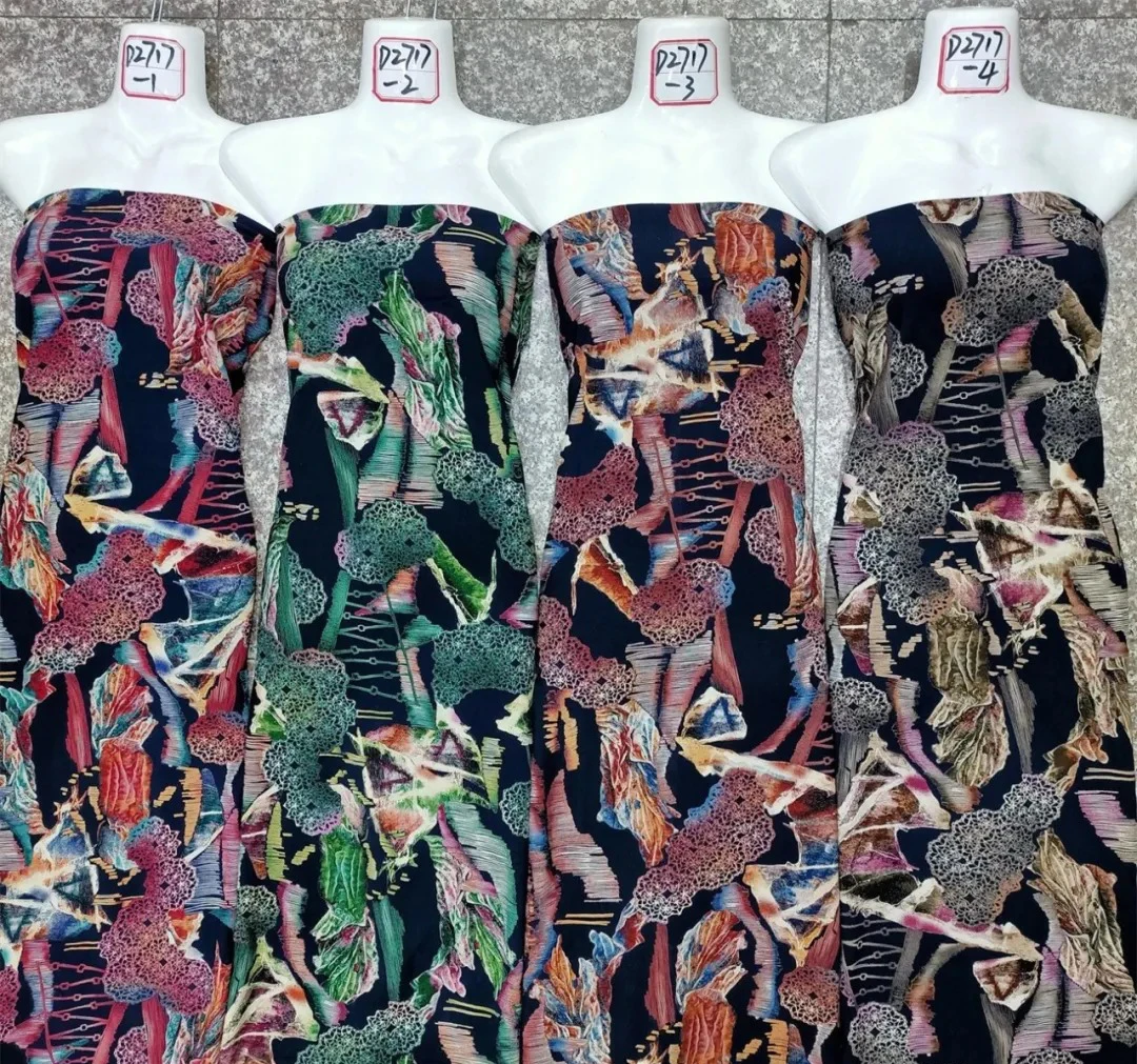 Discharge Printing Rayon Fabrics New Designs Viscose Discharge Fabrics ...