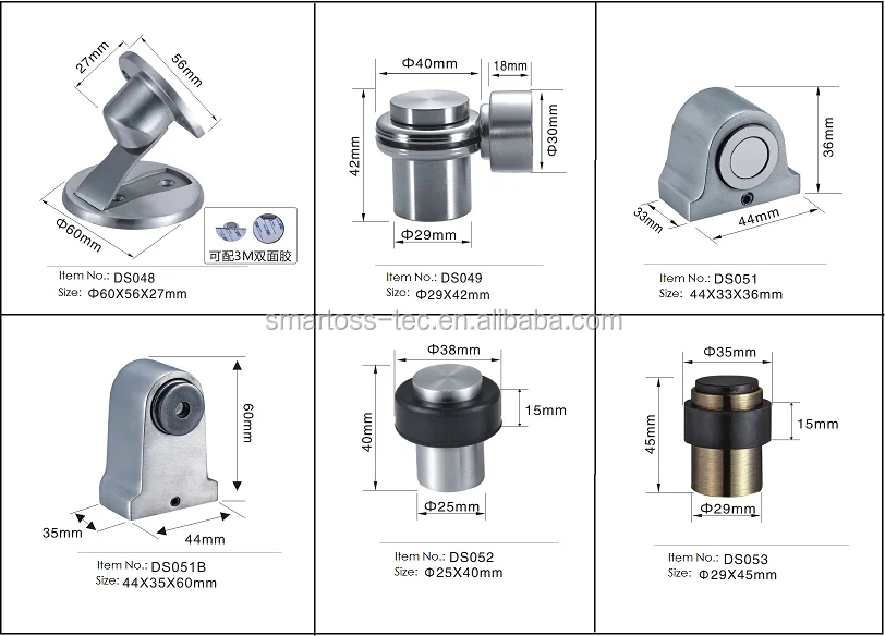 Hidden Magnetic Door Stop - Invisible Door Holder