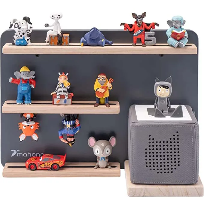 Toniebox Starter Set - Durable Wood Shelf for Tonie Figures