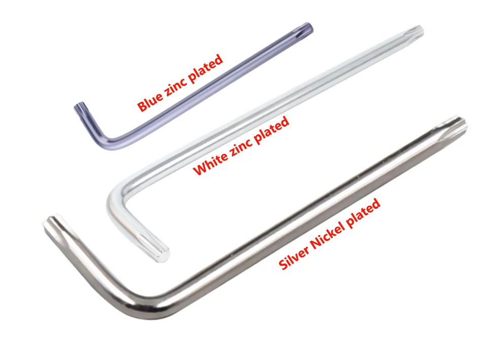 Custom Short Long L Shape T4 to T80 Torx Key Wrench Spanner S2 Alloy ...