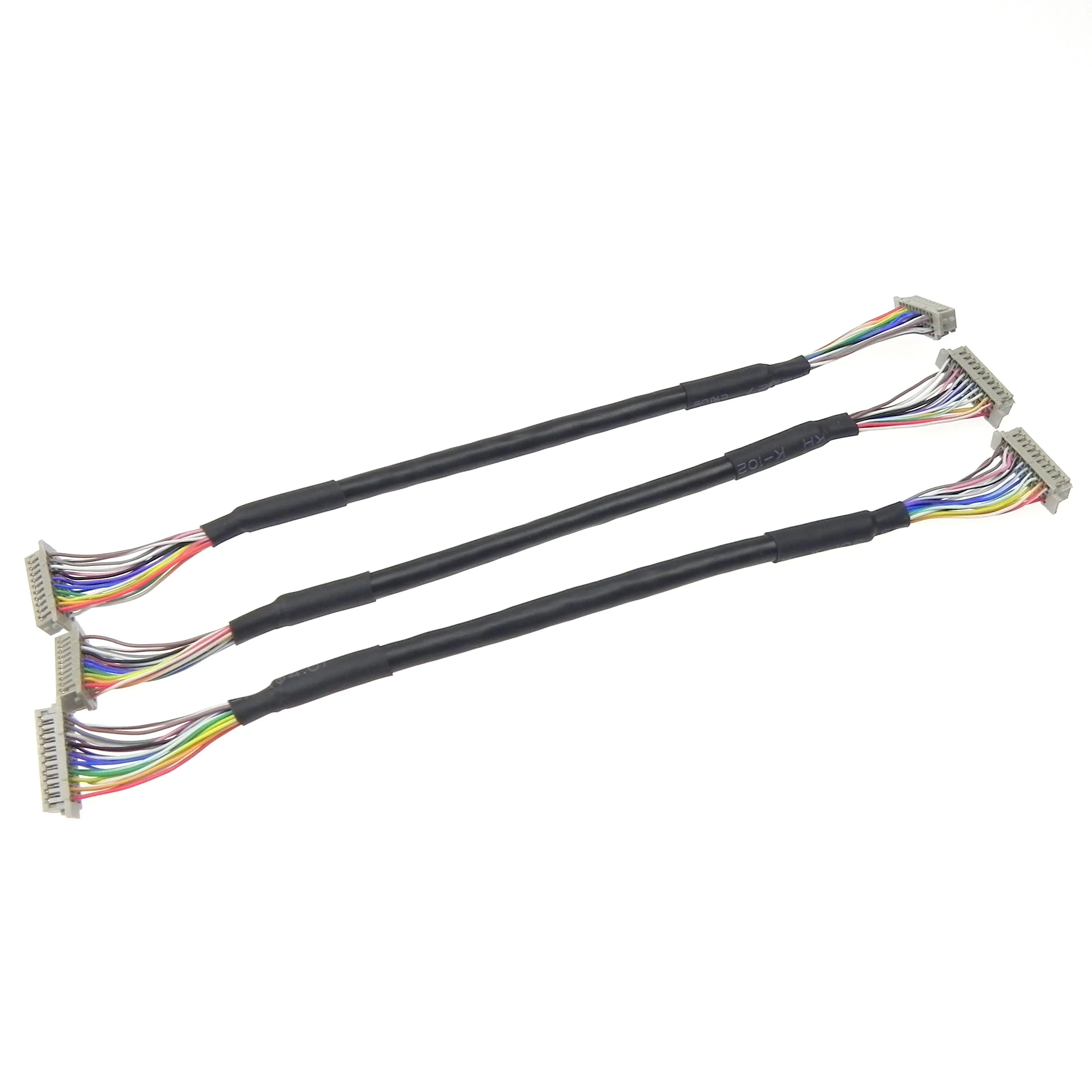 Customized HRS Df13-20ds-1.25c 20pin LVDS Wire Harness for LCD Monitor