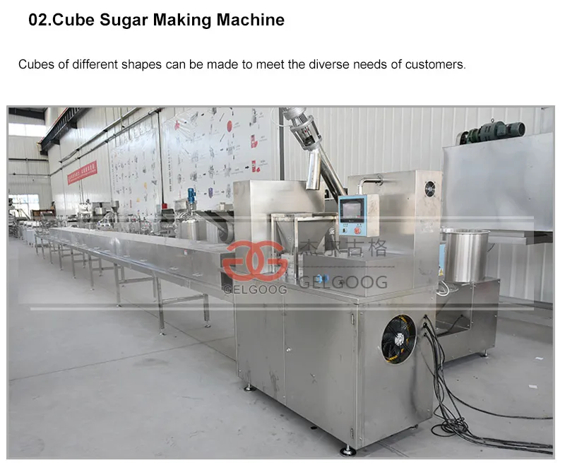 Gelgoog Automatic Jaggery Sugar Cubes Making Machine Price Cube Sugar ...