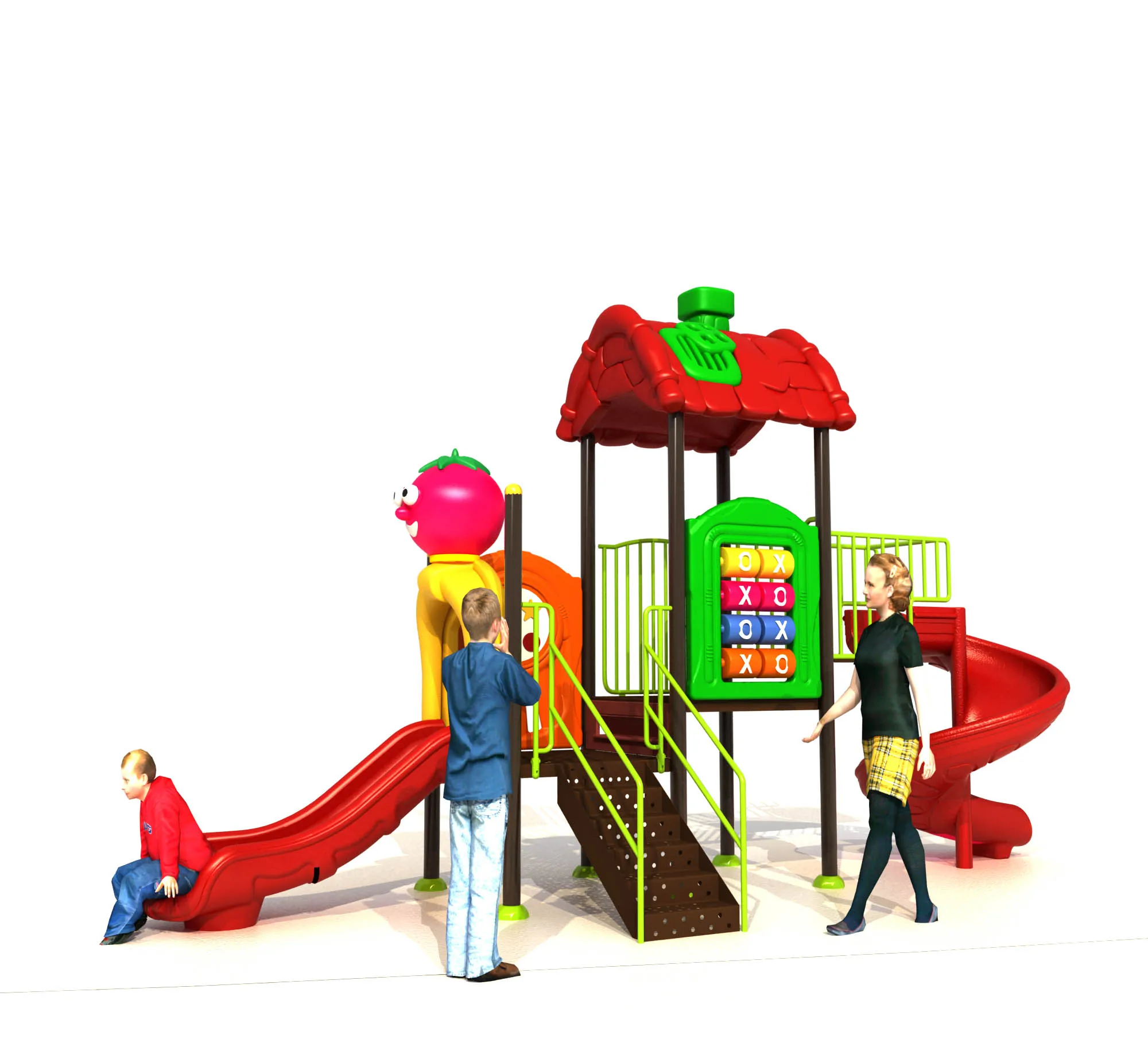 Customized Design Play Park Playground Preschool Outdoor Slide Playground For Kids - Buy ...