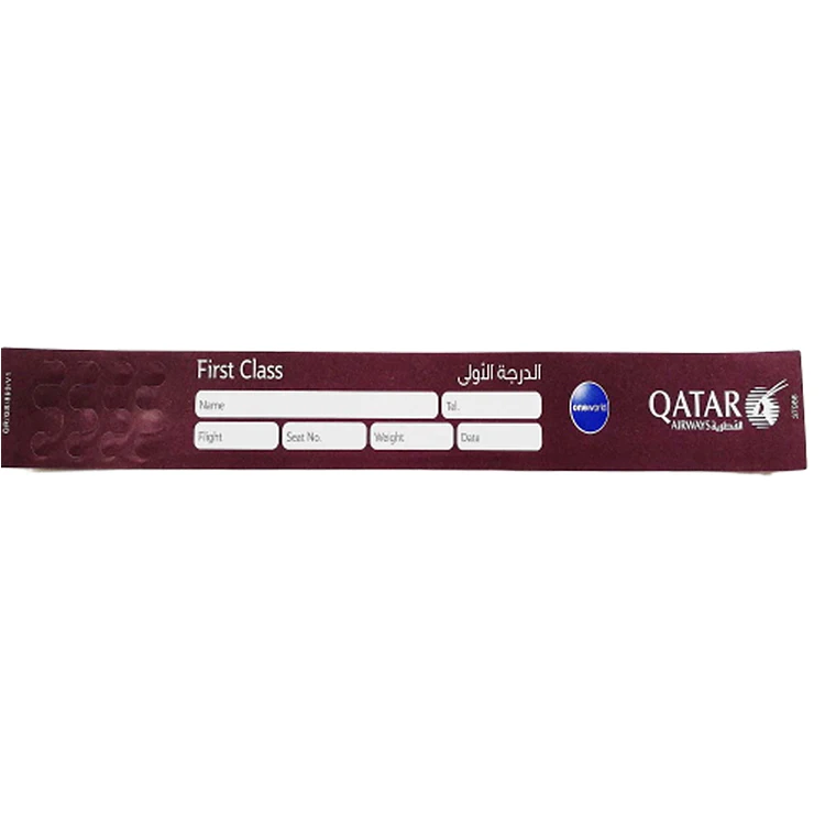 Olantai Thermal Airline Paper Cabin Baggage Tag,Custom First Class Bag ...