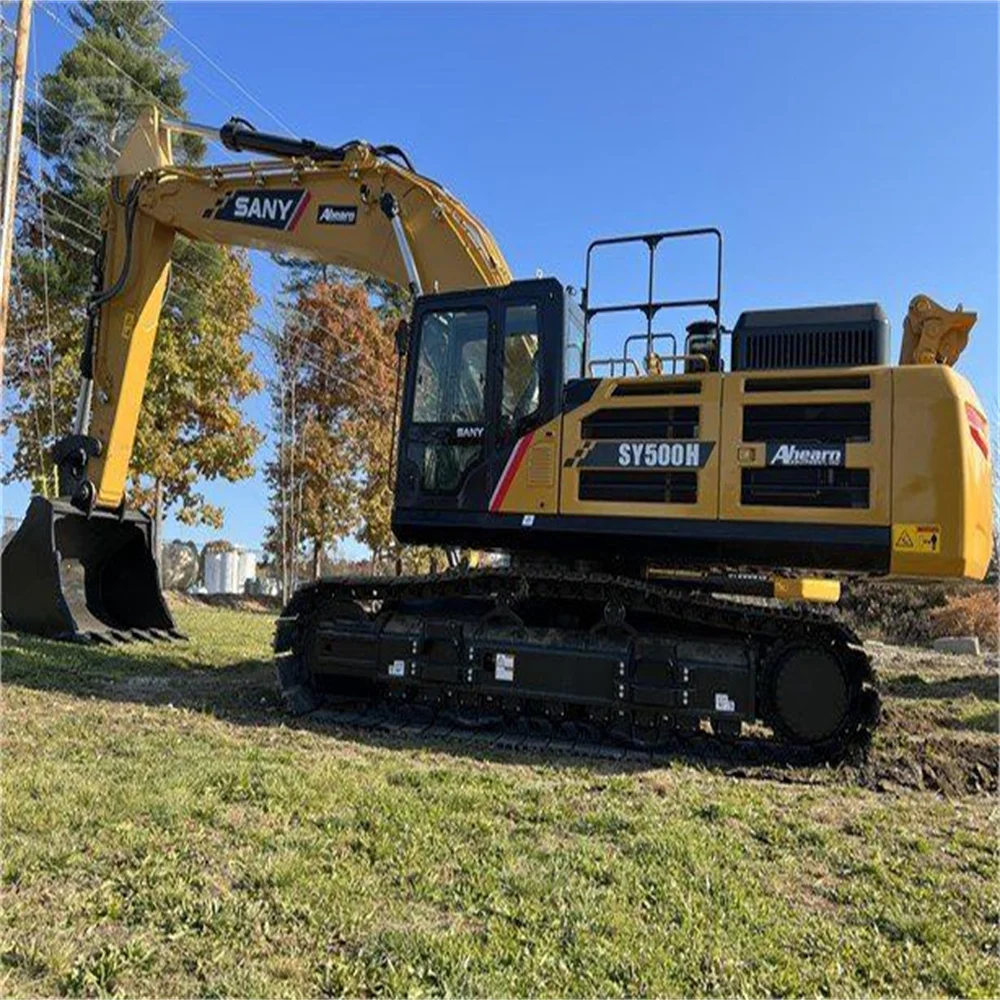 Second Hand Construction Equipment Sany Sy500-h Excavator 50 Ton Large ...