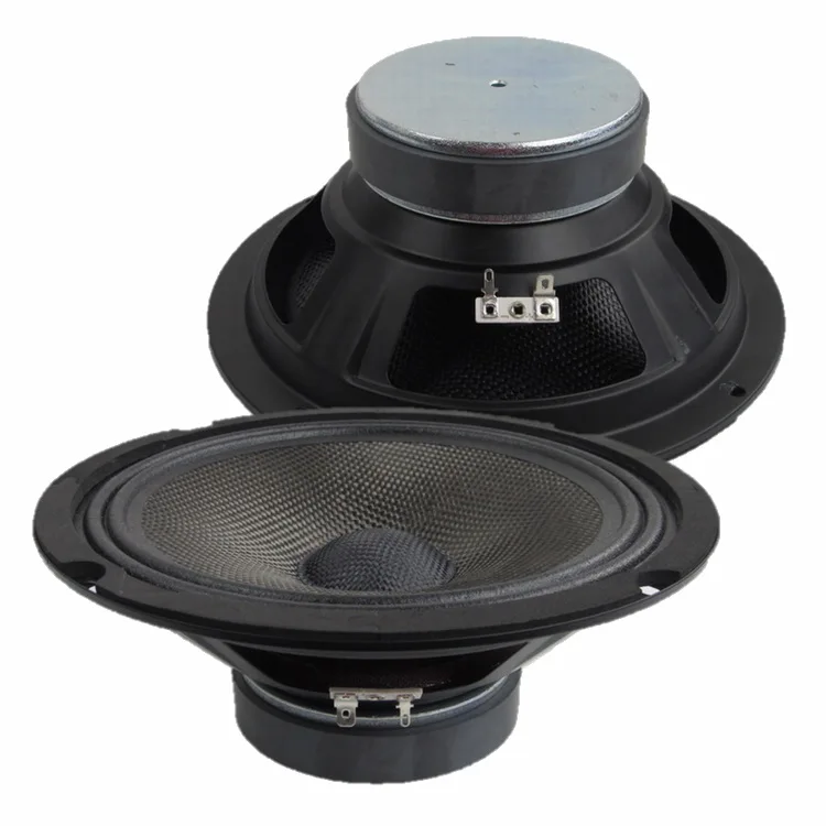 OEM Carbon Fiber 8 Inch Full Range Speakers - 40W Power