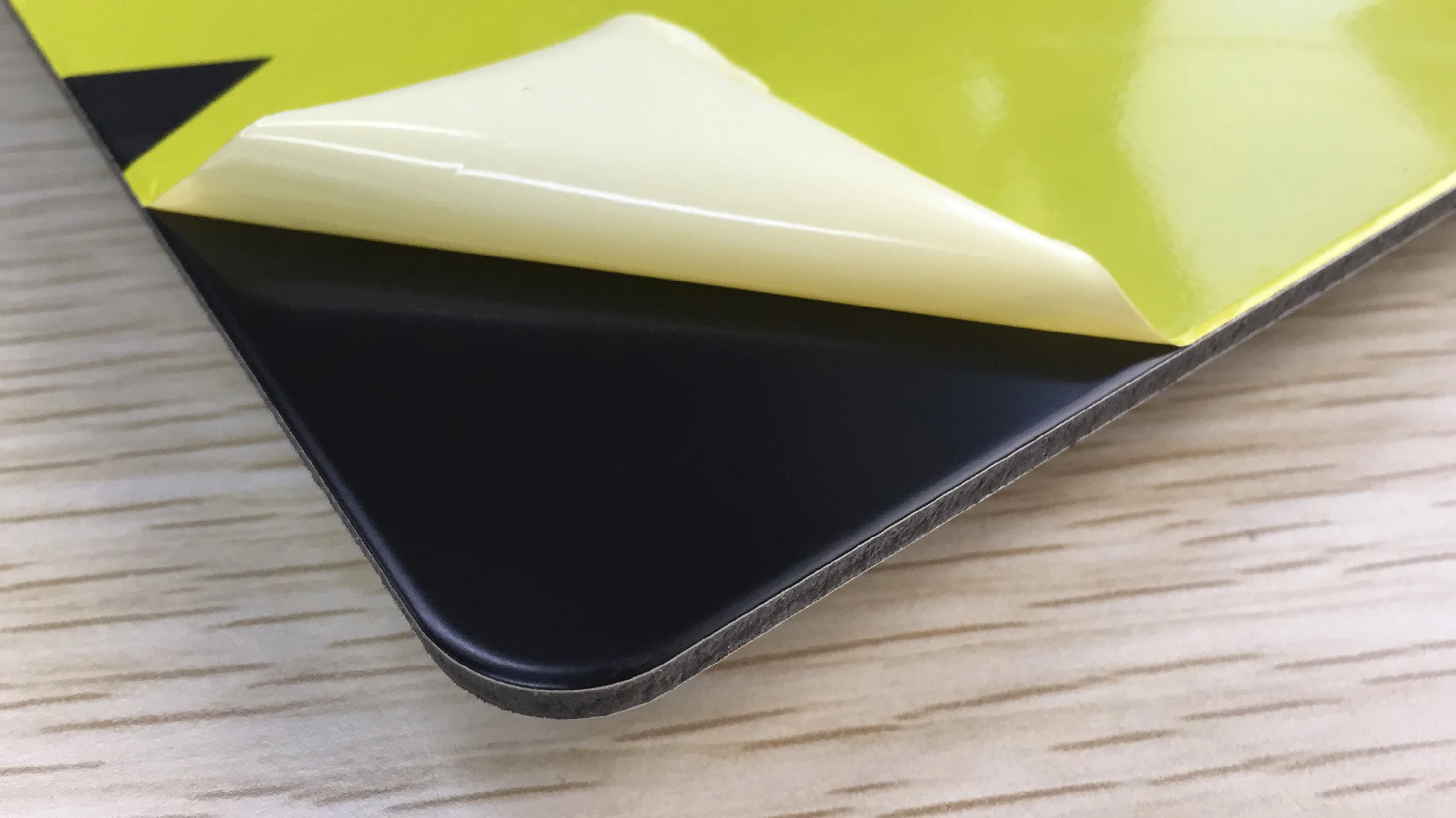 4x12 Feet Matte Black Aluminum Composite Panel ACM Sheet - Durable ...