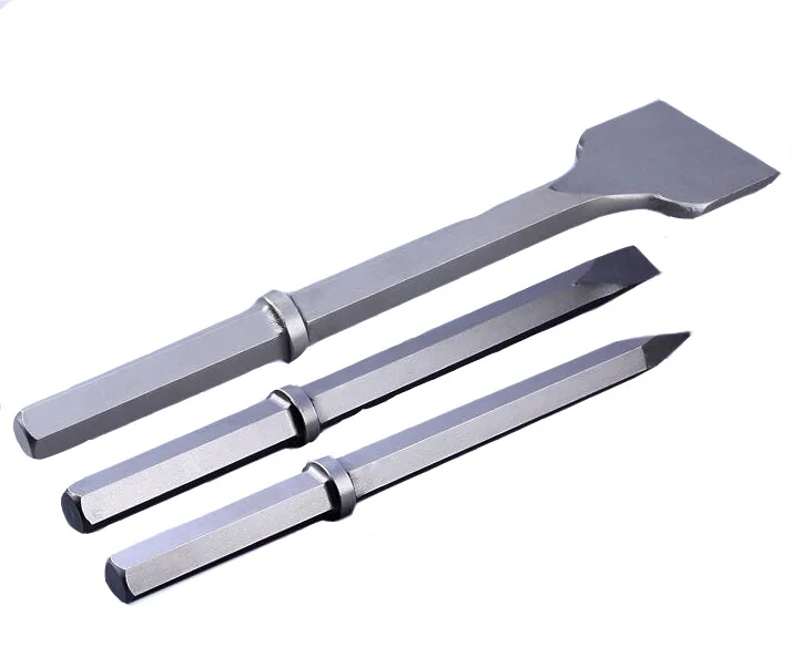 Air Pneumatic Chisel Air Carving Chisel With Collar Hex Shank Chisel ...