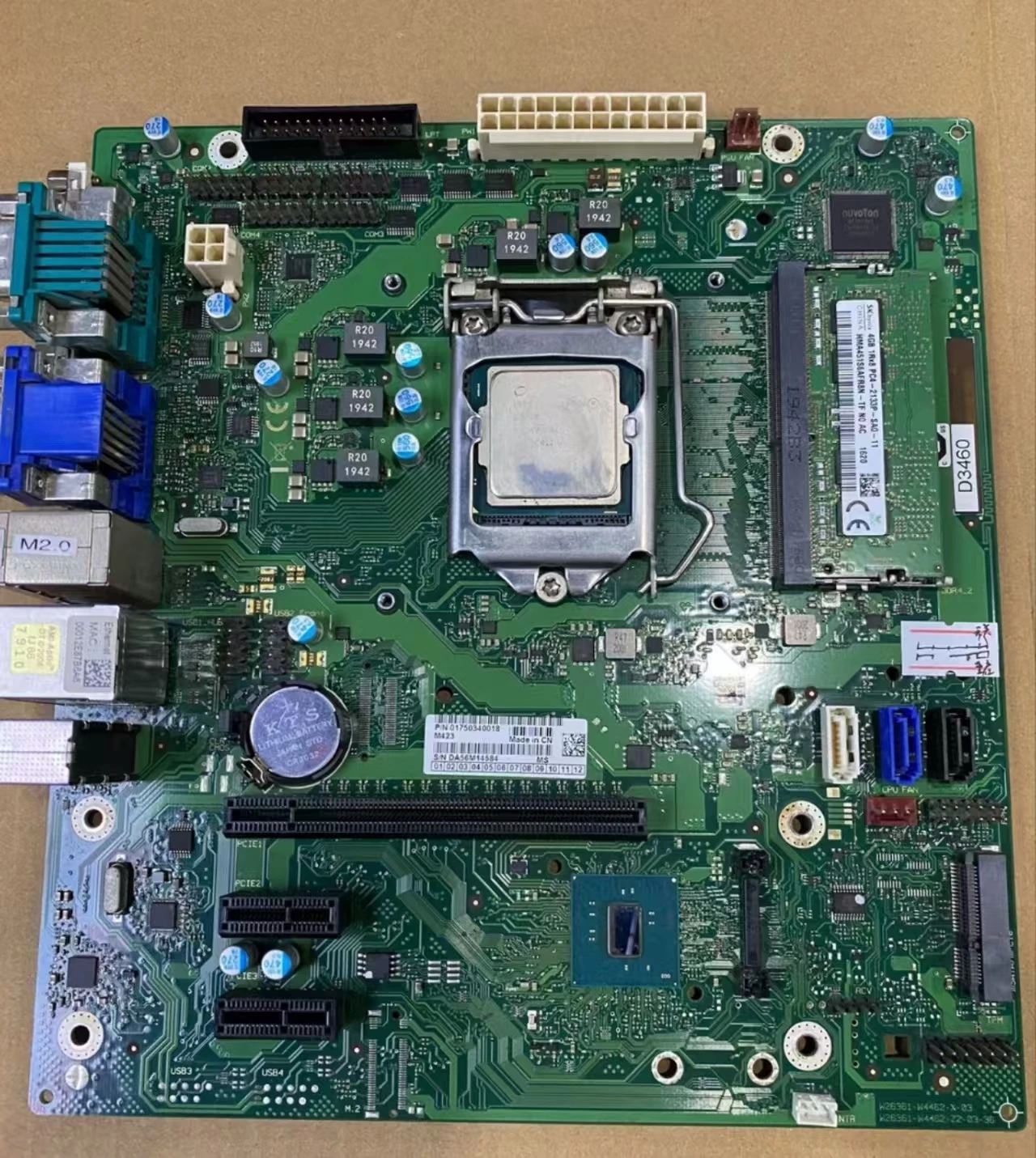 ATM Machine Parts Wincor Nixdorf Mainboard M- Lll M 2 01750340018